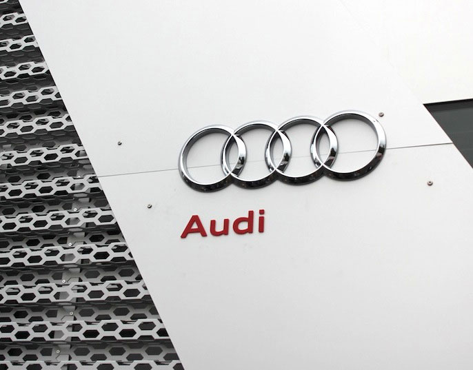 Neues Audi Logo