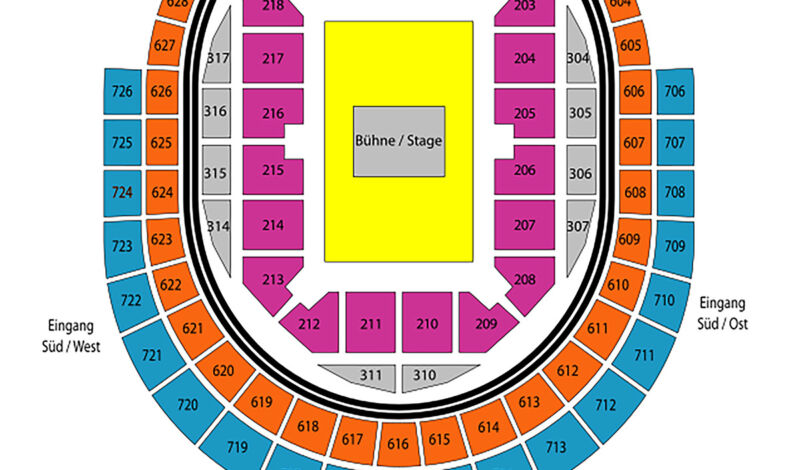 Arena Köln Lanxess Sitzplan – LANXESS arena Köln Innenraum bestuhlt ...