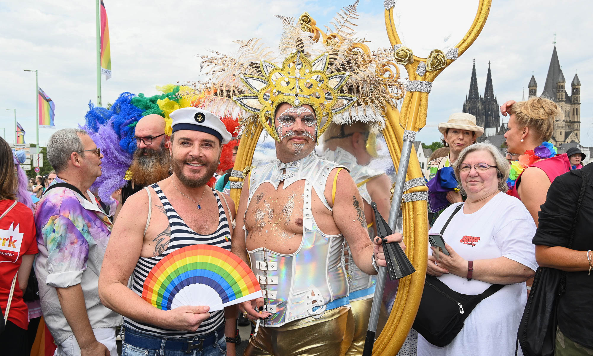 Die Kölner CSD-Parade 2024 in Bildern