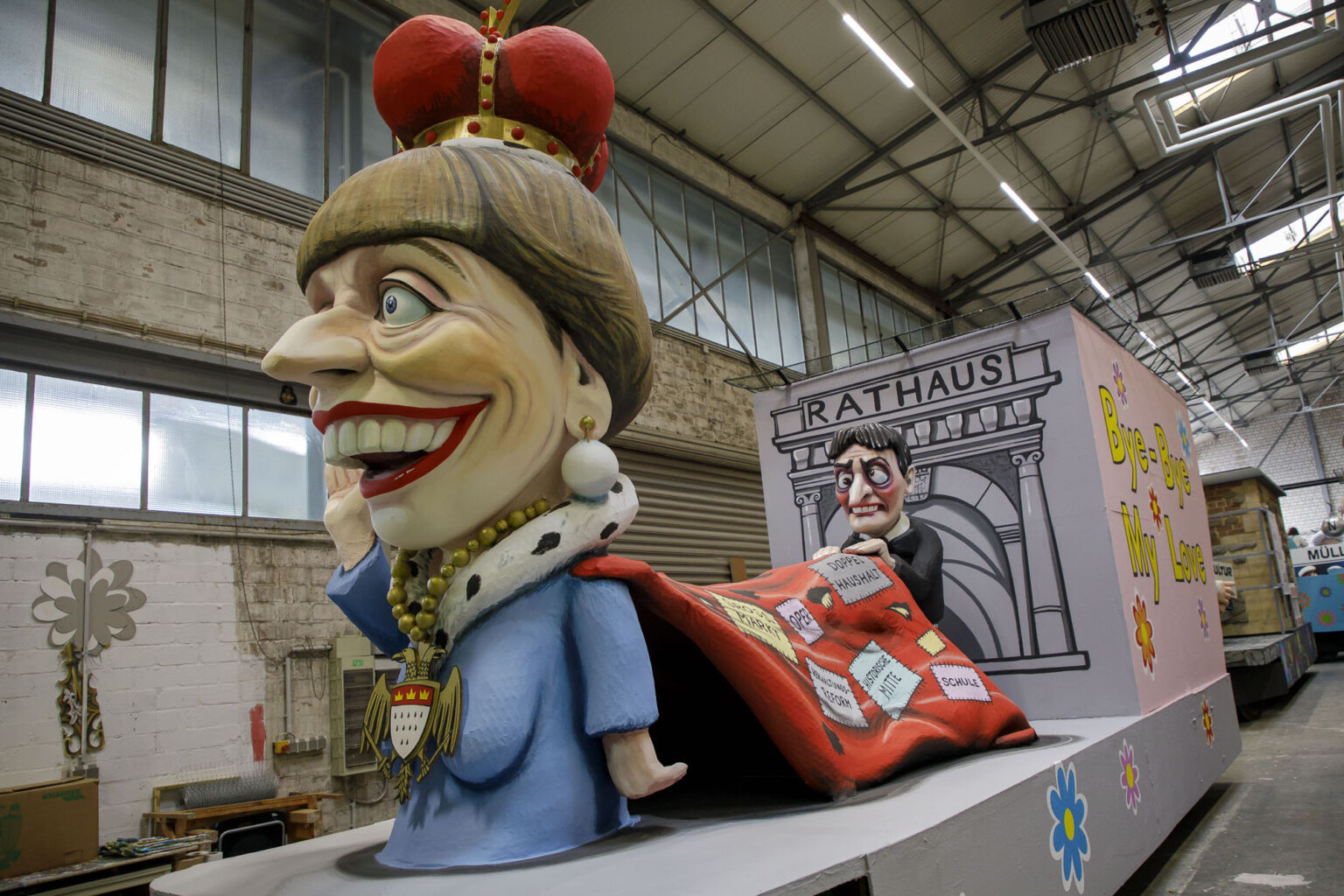 Dies sind die Wagen des Kölner Rosenmontagszugs 2025